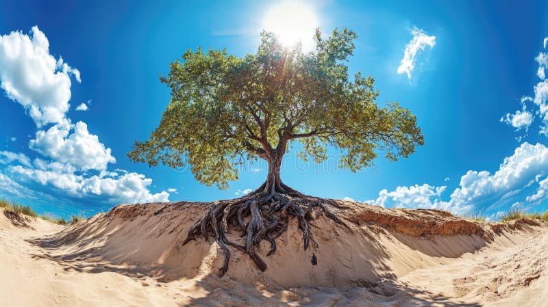 Desert Palm Tree stock image. Image of nature, outdoors - 379425199
