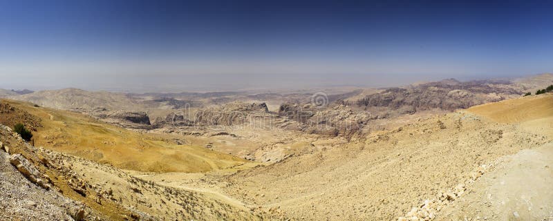 Desert Panorama stock photo. Image of fezzan, blue, libyan - 26547688