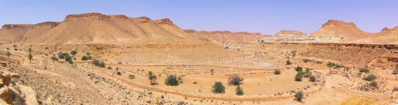 Desert panoramic stock photo. Image of africa, horizon - 6632952