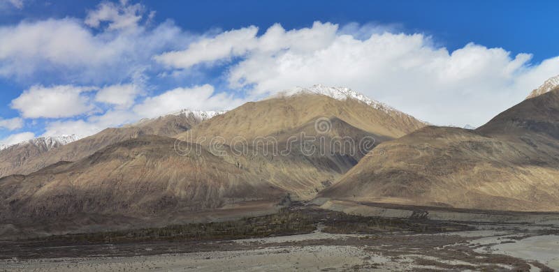 Desert stock image. Image of snow, place, kashmir, india - 72864793