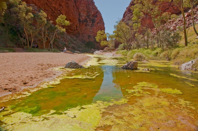 Desert pond stock photo. Image of mountain, place, scenics - 17547718