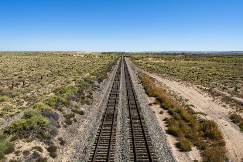 Desert railroad stock image. Image of public, frame, land - 17337935