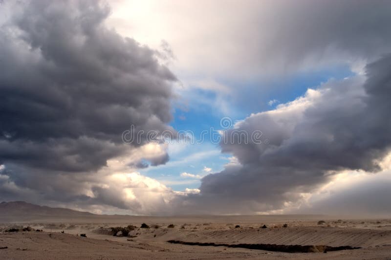 Desert rain storm stock image. Image of travel, desert - 903979