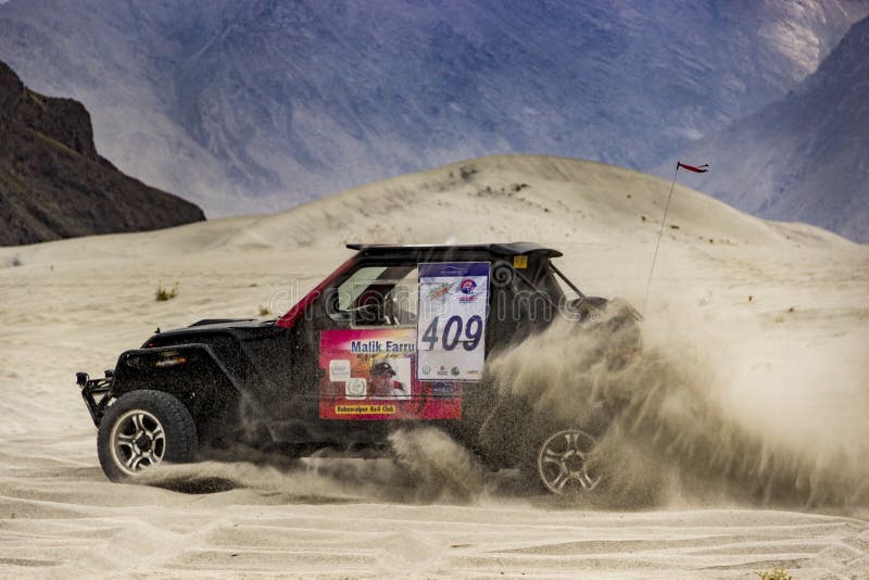 Desert Rally editorial photography. Image of cold, motorsport - 103927842