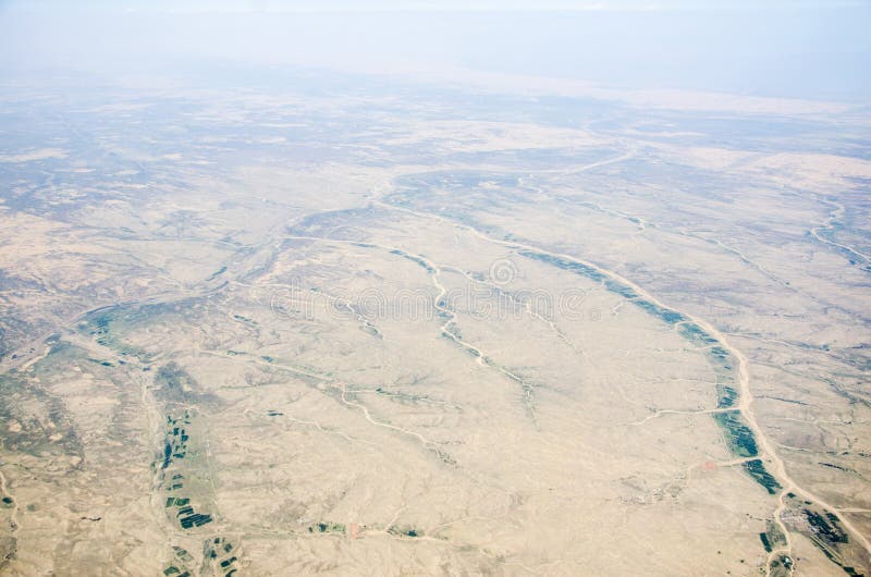 Desert and river veins stock photo. Image of veins, bend - 121862798