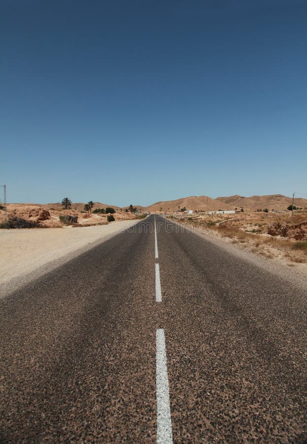 Desert road stock image. Image of loneliness, nonurban - 28870043