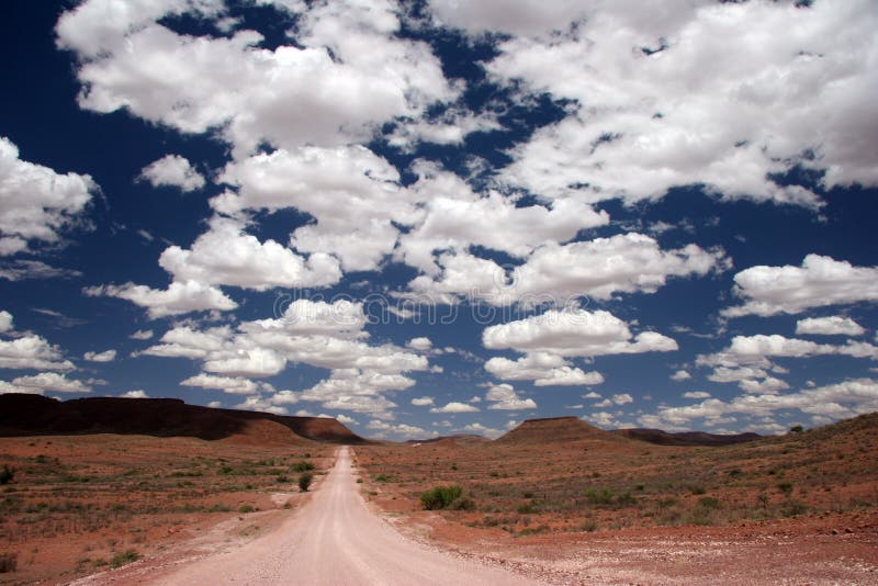 Desert Road stock photo. Image of dune, horizontal, outdoors - 16539240