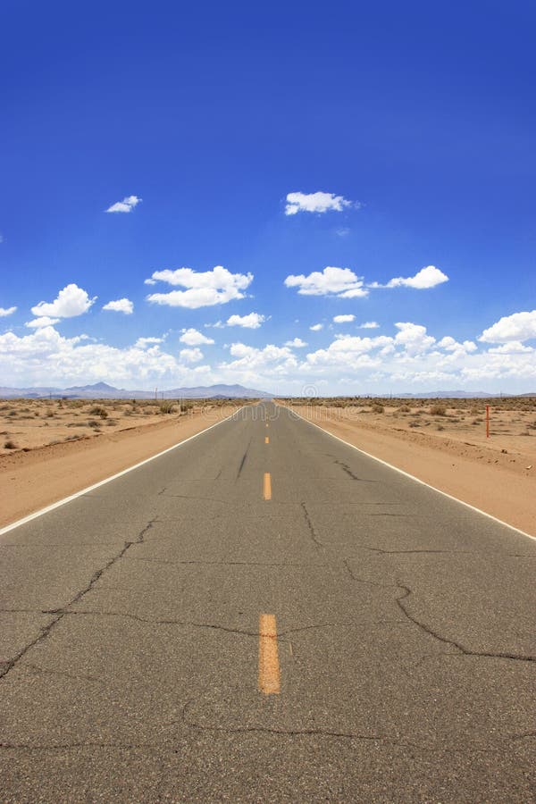 Desert road stock photo. Image of mountains, mojave, rock - 93413660
