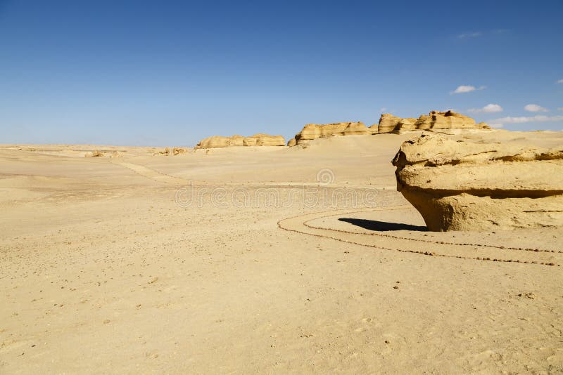 Desert Road stock image. Image of egypt, sand, route - 48744439