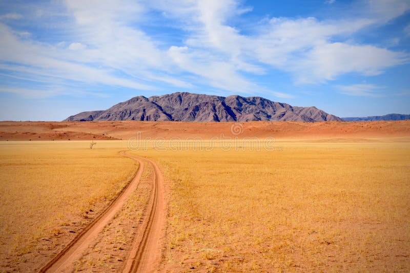 Desert Road Leading To Nowhere Stock Photo - Image of valley, travel ...
