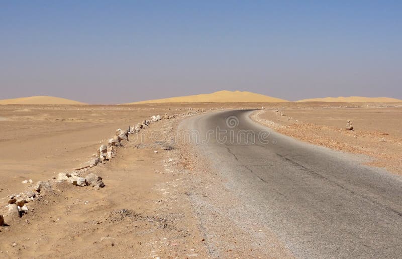 Desert road stock image. Image of landscape, heat, countryside - 36354657
