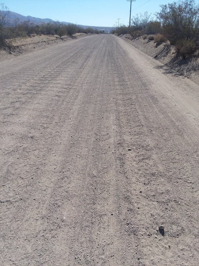 Desert road stock image. Image of long, desert, dusty - 121316777
