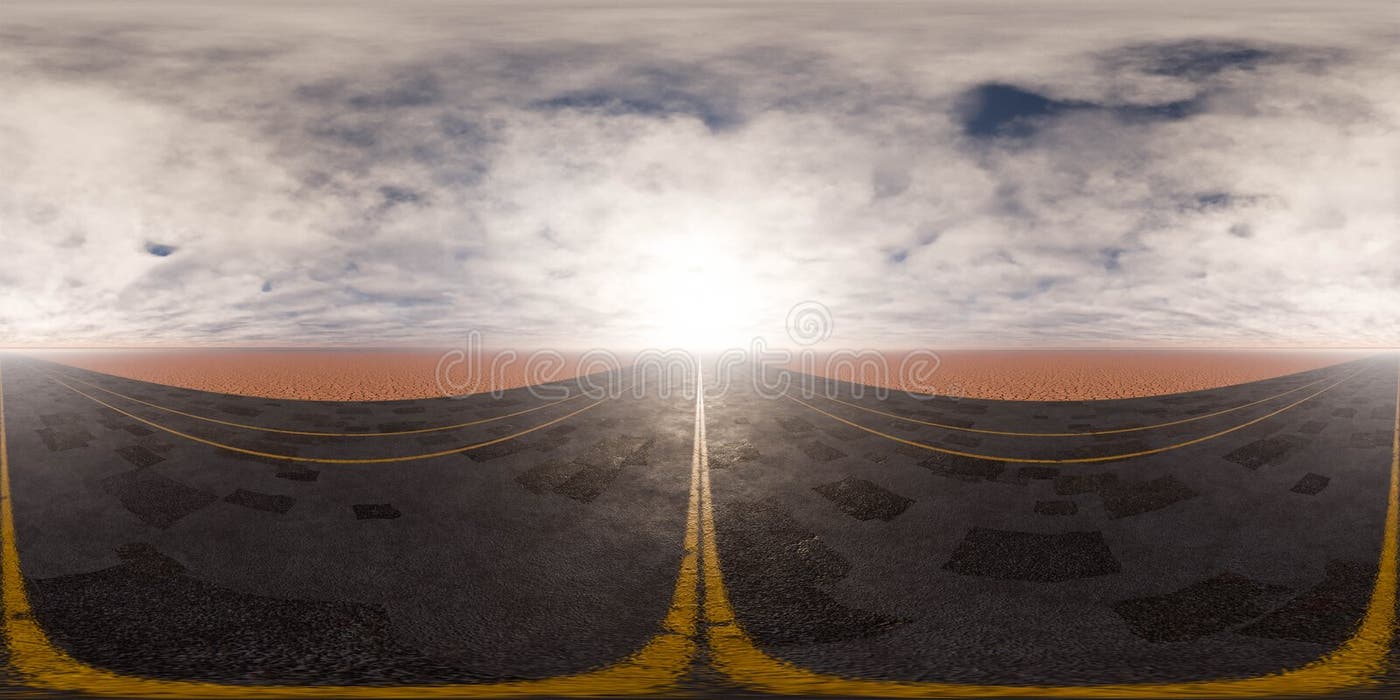 Hdri Desert Road Stock Illustrations – 14 Hdri Desert Road Stock ...