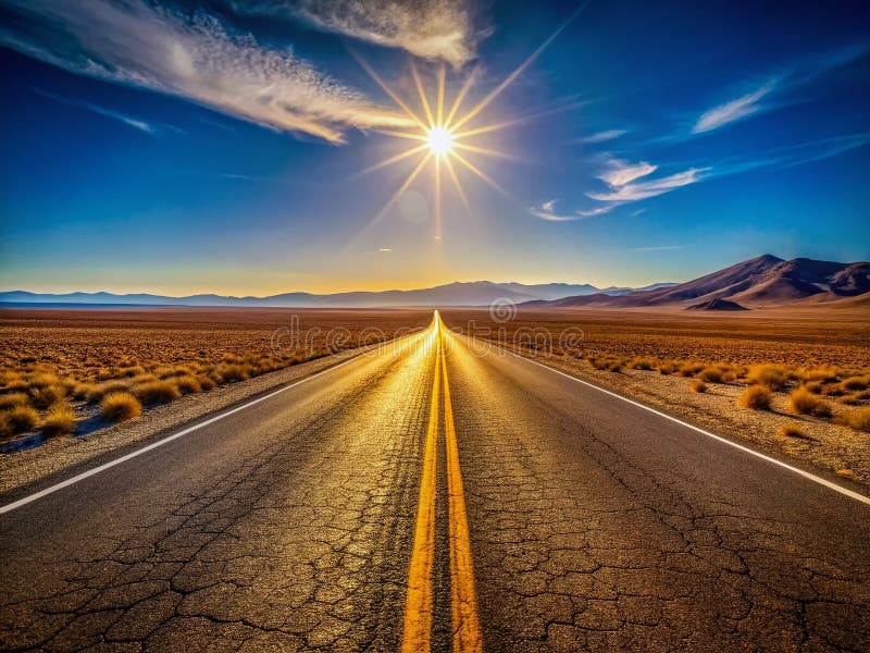 Desert Road Trip a DocumentaryStyle Exploration of Solitude and the ...