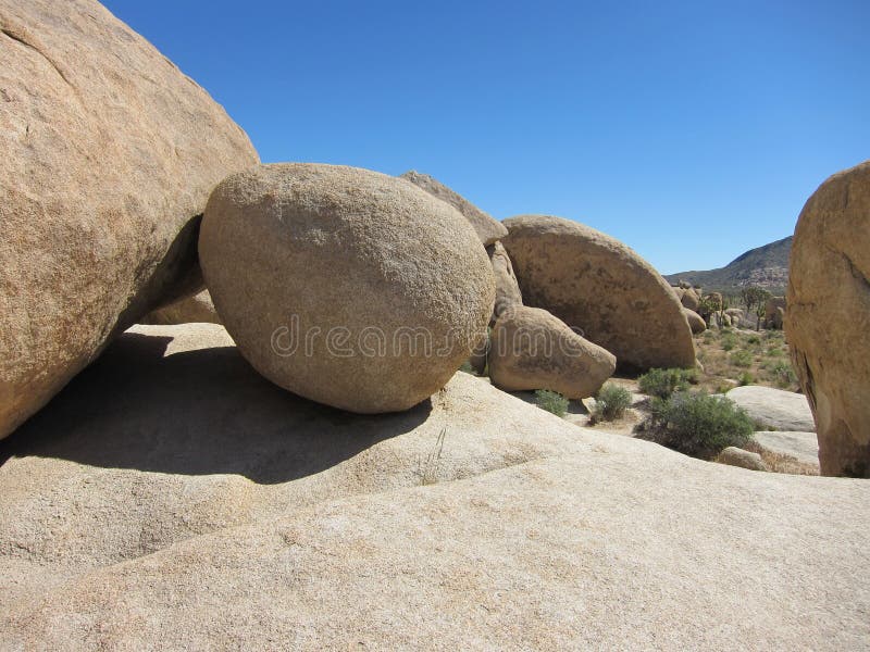 Desert Rock stock photo. Image of beauty, desert, joshua - 16414266