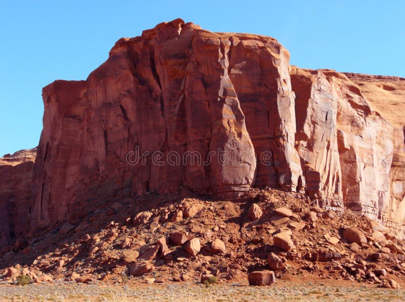Desert Rock stock image. Image of rock, monument, arid - 23138845