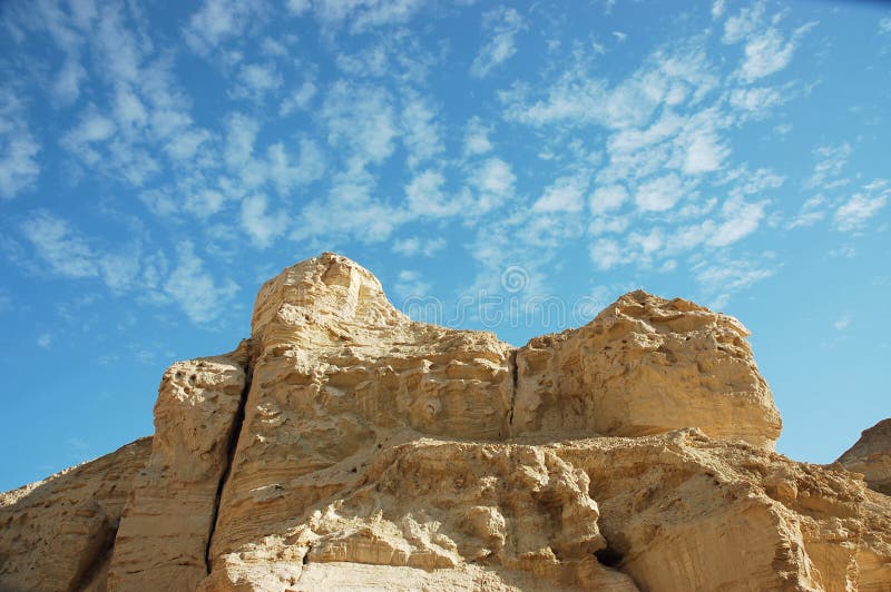Desert rock cliff . stock image. Image of waste, mountain - 17483155