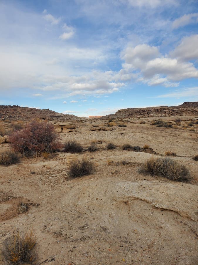 Desert Rock Fall Sunshine Trip Stock Image - Image of desert, trip ...