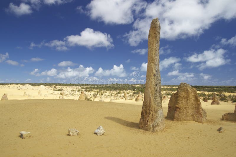 Desert rock formation stock photo. Image of rock, pinnacles - 26992618