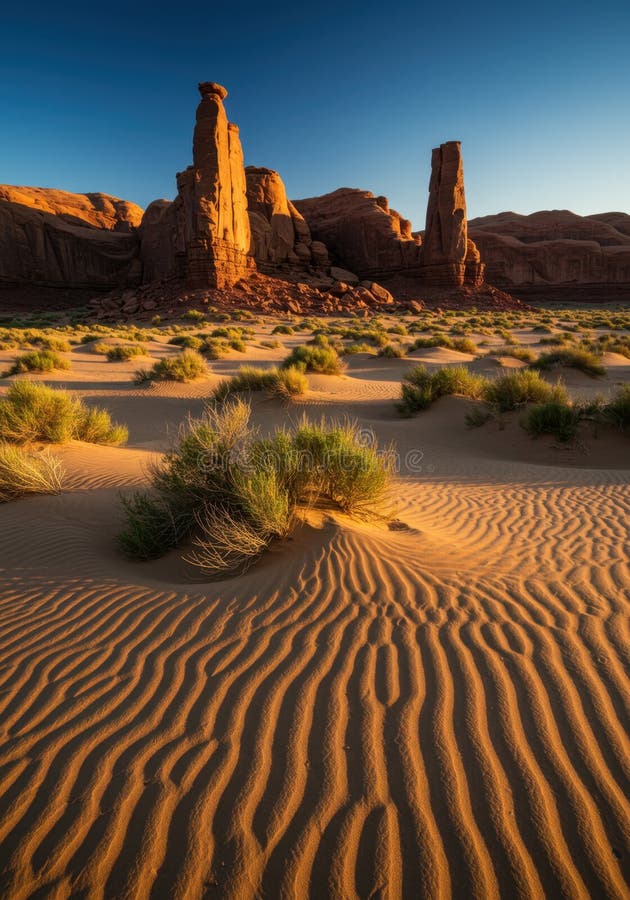 Red desert rock formations stock image. Image of beauty - 8828427