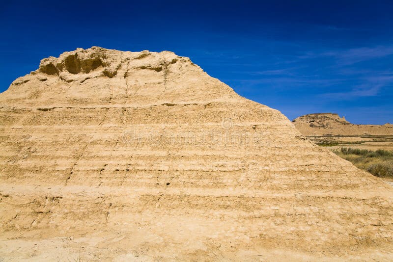 Desert rock stock image. Image of landscape, lines, hill - 82568281