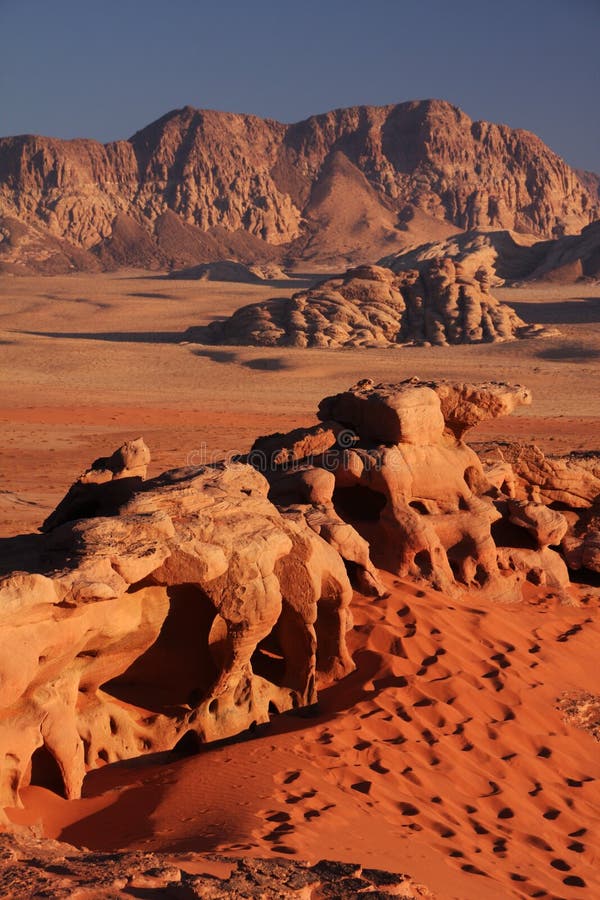 Desert rocks stock image. Image of ecology, arabia, east - 27219607