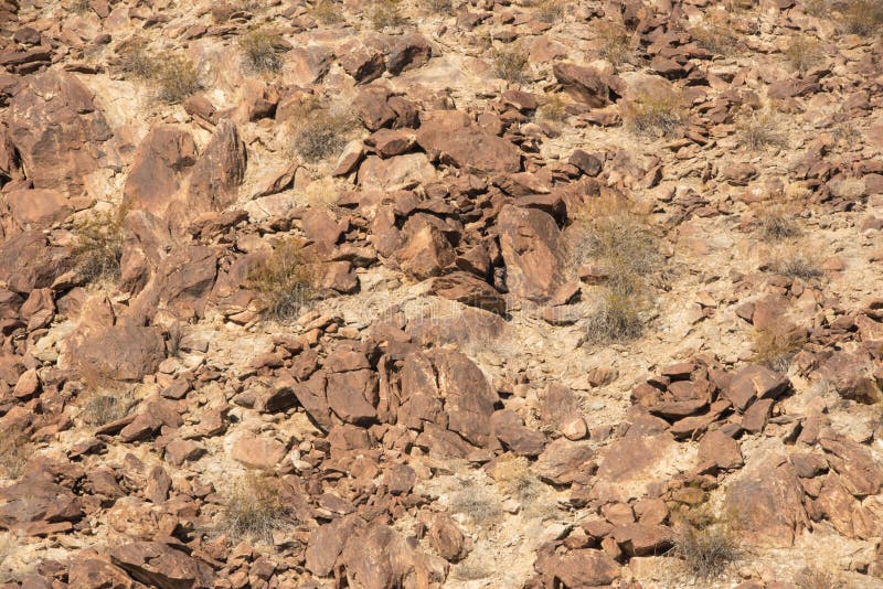 Desert rocky hill side stock photo. Image of outdoors - 215996884