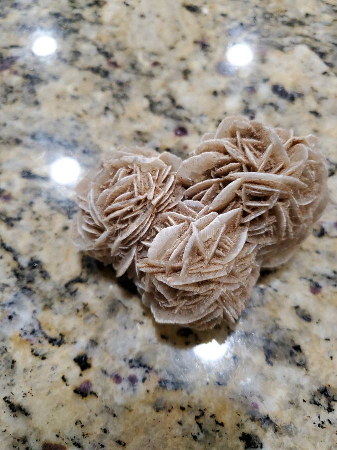 Desert rose rock formation stock photo. Image of food - 209642164