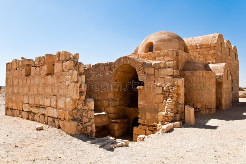 Desert ruins stock image. Image of historic, east, rocky - 12546359