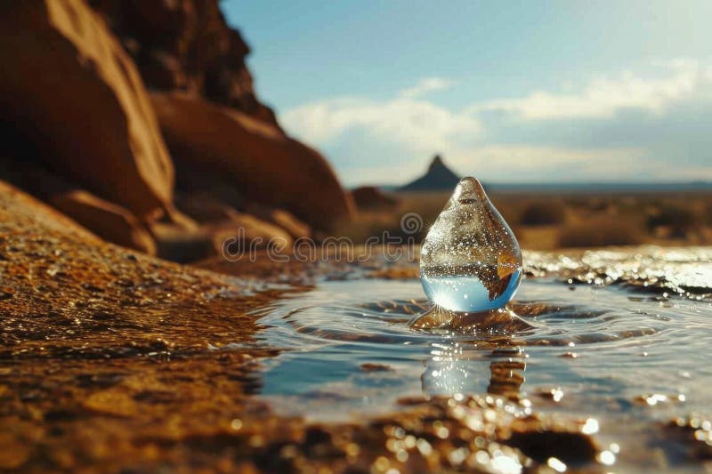 The Desert S Cry for Water: a Single Droplet Against the Desert S ...