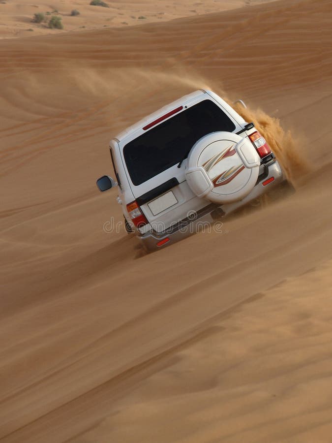 Desert Safari in Action stock photo. Image of desert, action - 2511492
