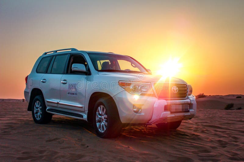 Desert Safari Ride editorial stock photo. Image of dunebashing - 135024078