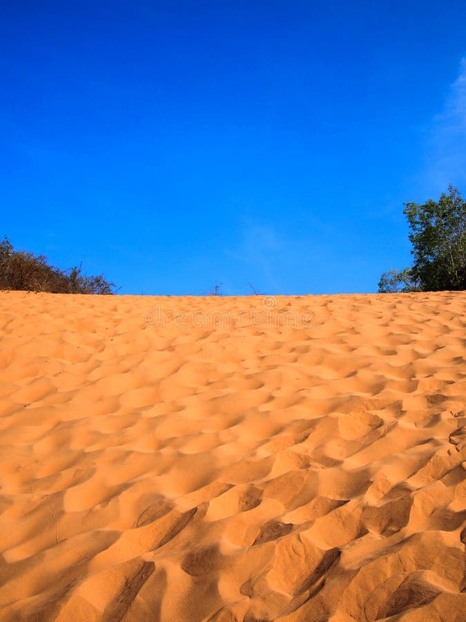 Desert sand dune stock photo. Image of curved, hill, heat - 62084594