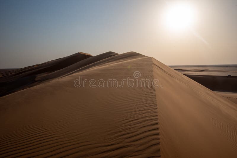 Empty Quarter Desert stock photo. Image of travel, hill - 184579274