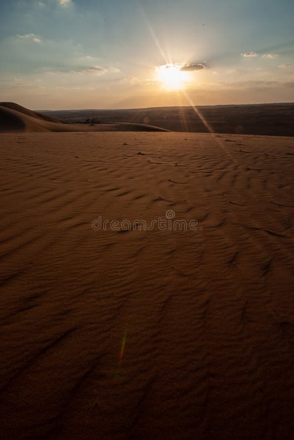Desert Sand Dunes , Middle East, Oman Stock Image - Image of dunes ...