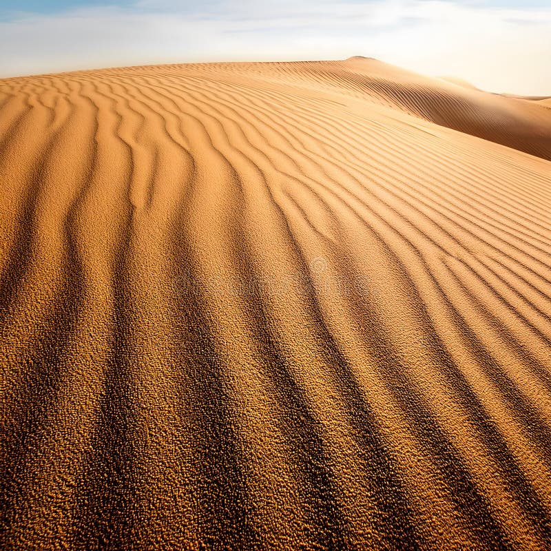 Desert Sand Patterns. Desert Landscape. Desert Sand Texture ...