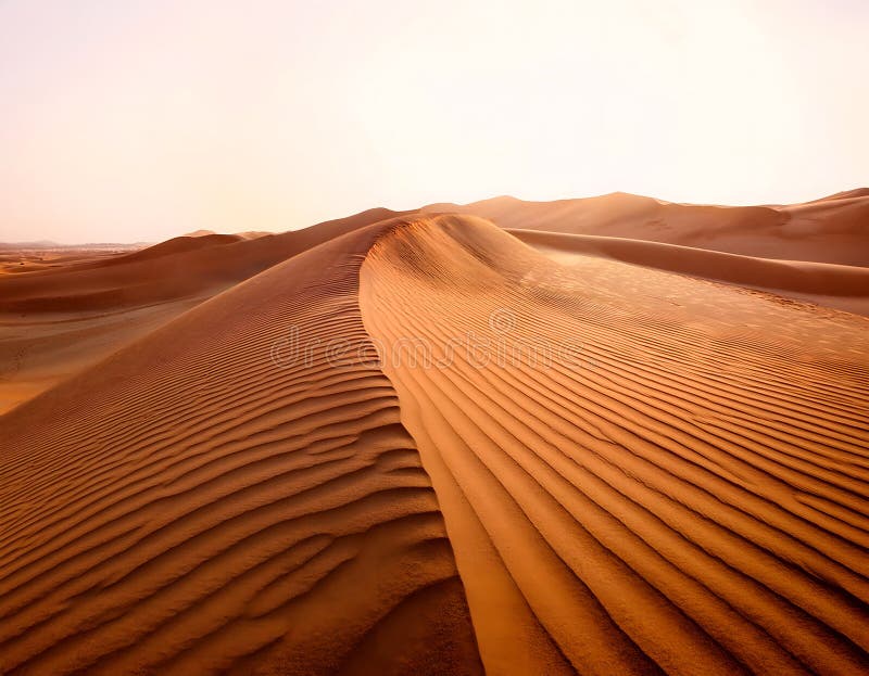 Desert Sand Patterns. Desert Landscape. Desert Sand Texture ...