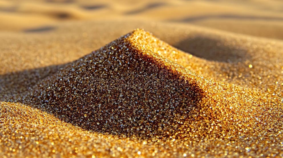 Desert Sand Pyramid Sunrise Texture Background Stock Image - Image of ...