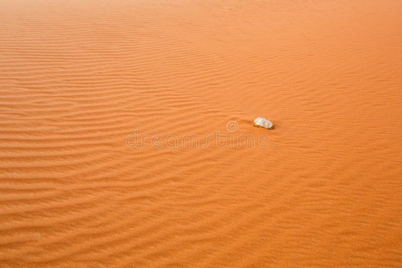 Desert sand with stone stock photo. Image of design, dune - 55095466