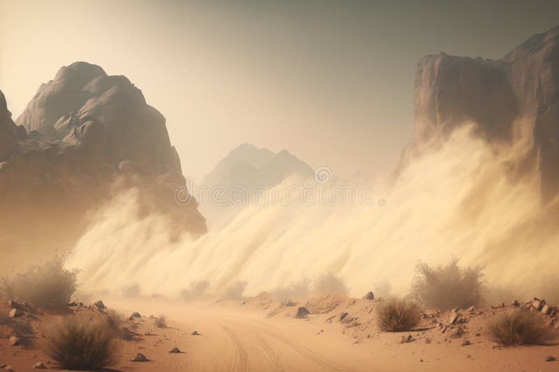 Sandstorm Illustration Stock Illustrations – 1,302 Sandstorm ...