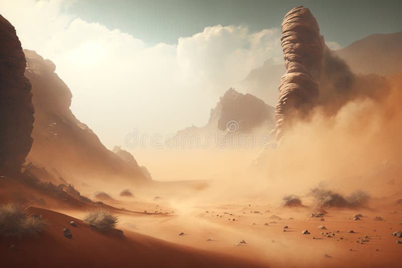 Sandstorm Illustration Stock Illustrations – 1,302 Sandstorm ...