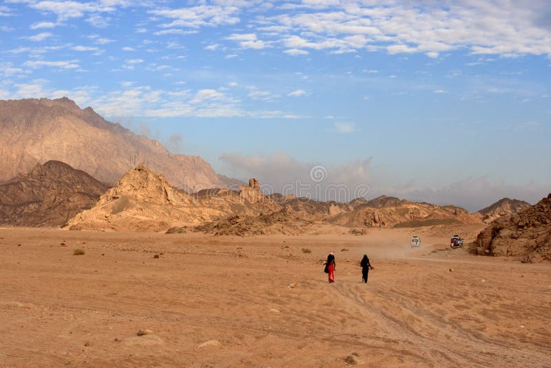 Desert scenery stock photo. Image of orange, desolate - 4056562