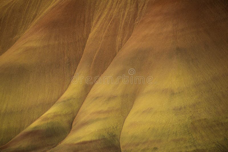 Desert Shapes and Colors, Painted Hills, Oregon Stock Photo - Image of ...