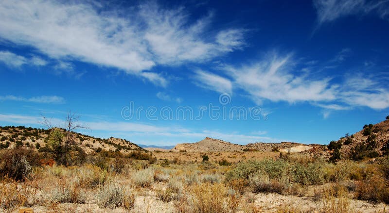 Desert Sky stock image. Image of southwestern, scene, dusty - 3434317