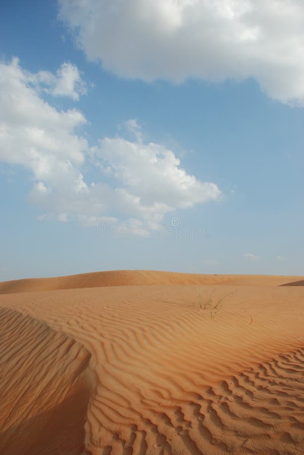 Desert And Sky stock photo. Image of cloud, sand, clouds - 7058588