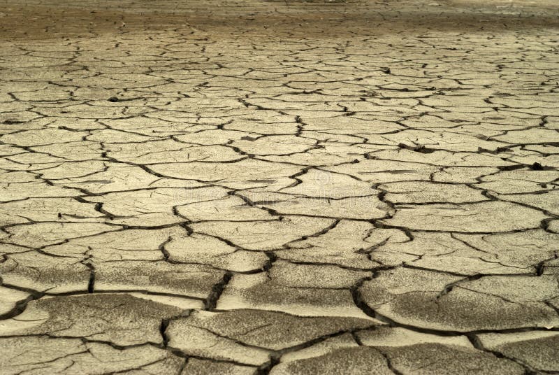 Desert Soil with Cracks Pattern on Dry Clay Stock Photo - Image of poor ...