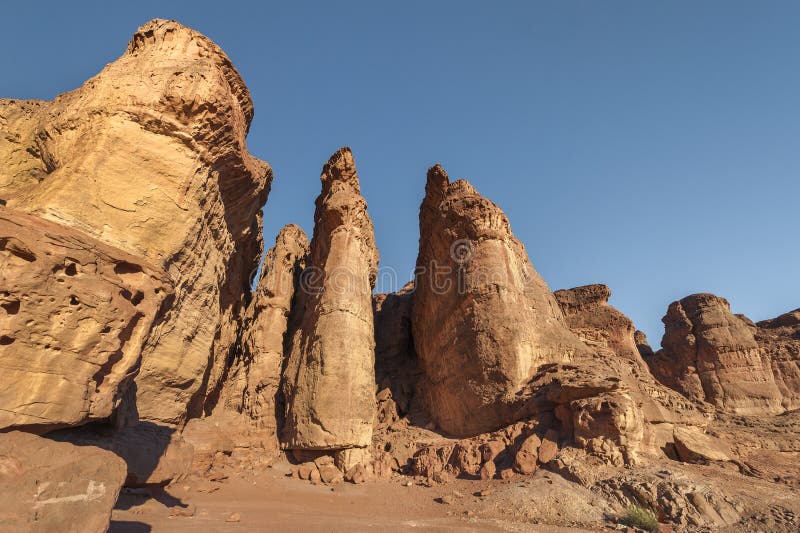 In the Desert stock photo. Image of solomon, desert, landscape - 67337512