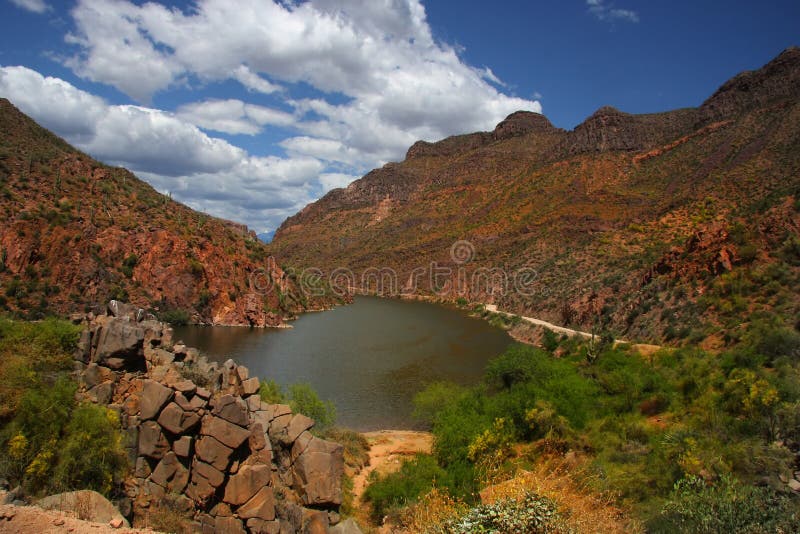 Desert Spring stock photo. Image of west, morning, western - 5418196