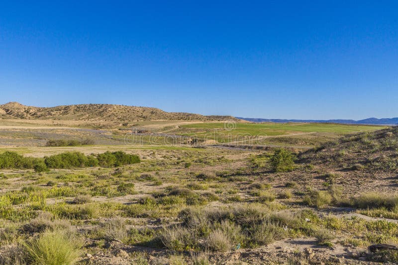 Desert spring stock photo. Image of rock, sand, wild - 89876708