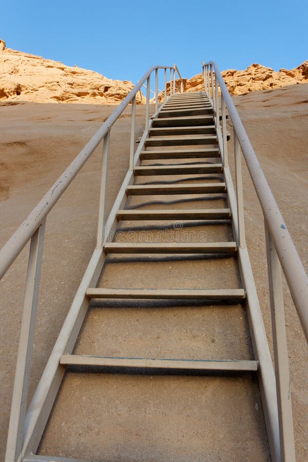 Desert staircase stock photo. Image of outdoor, stone - 14727876